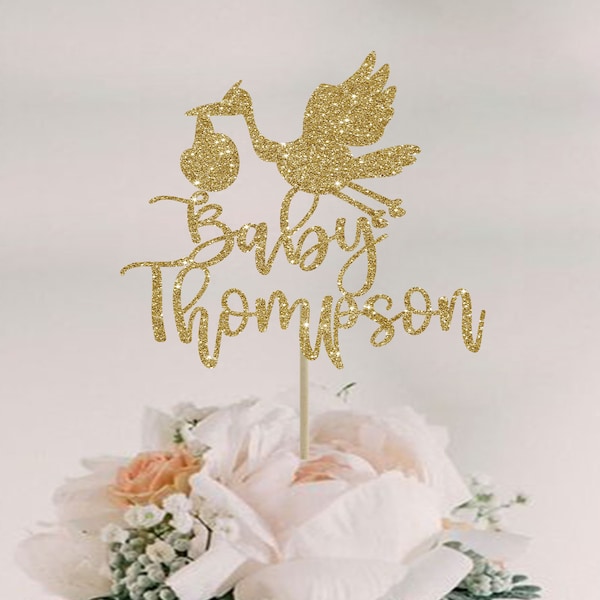 Baby Cake Topper - Etsy