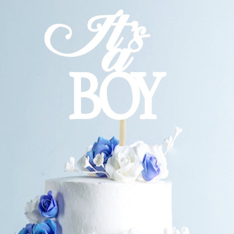 Boy Cake Topper - Etsy