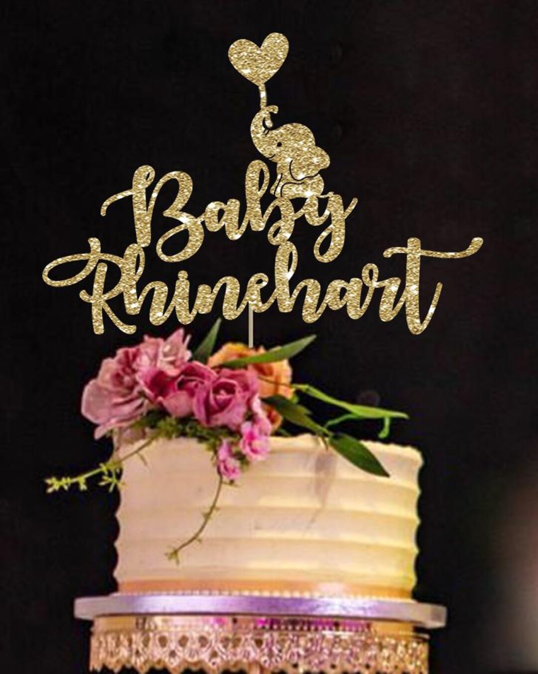 Personalized Baby Cake Topper, Custom Baby Cake Topper, Baby Cake ...