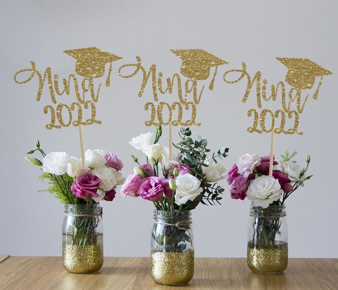 Graduation Party Centerpiece Graduation Party Decorations - Etsy