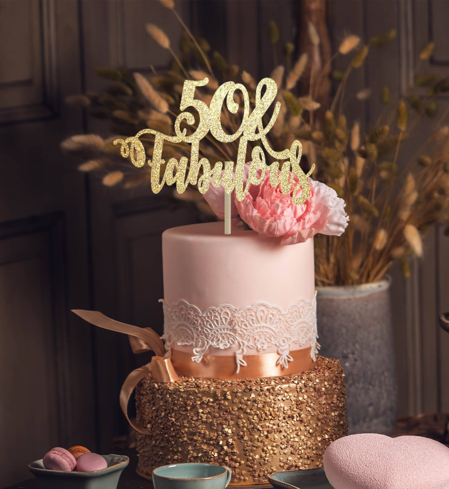 Fifty And Fabulous Cake