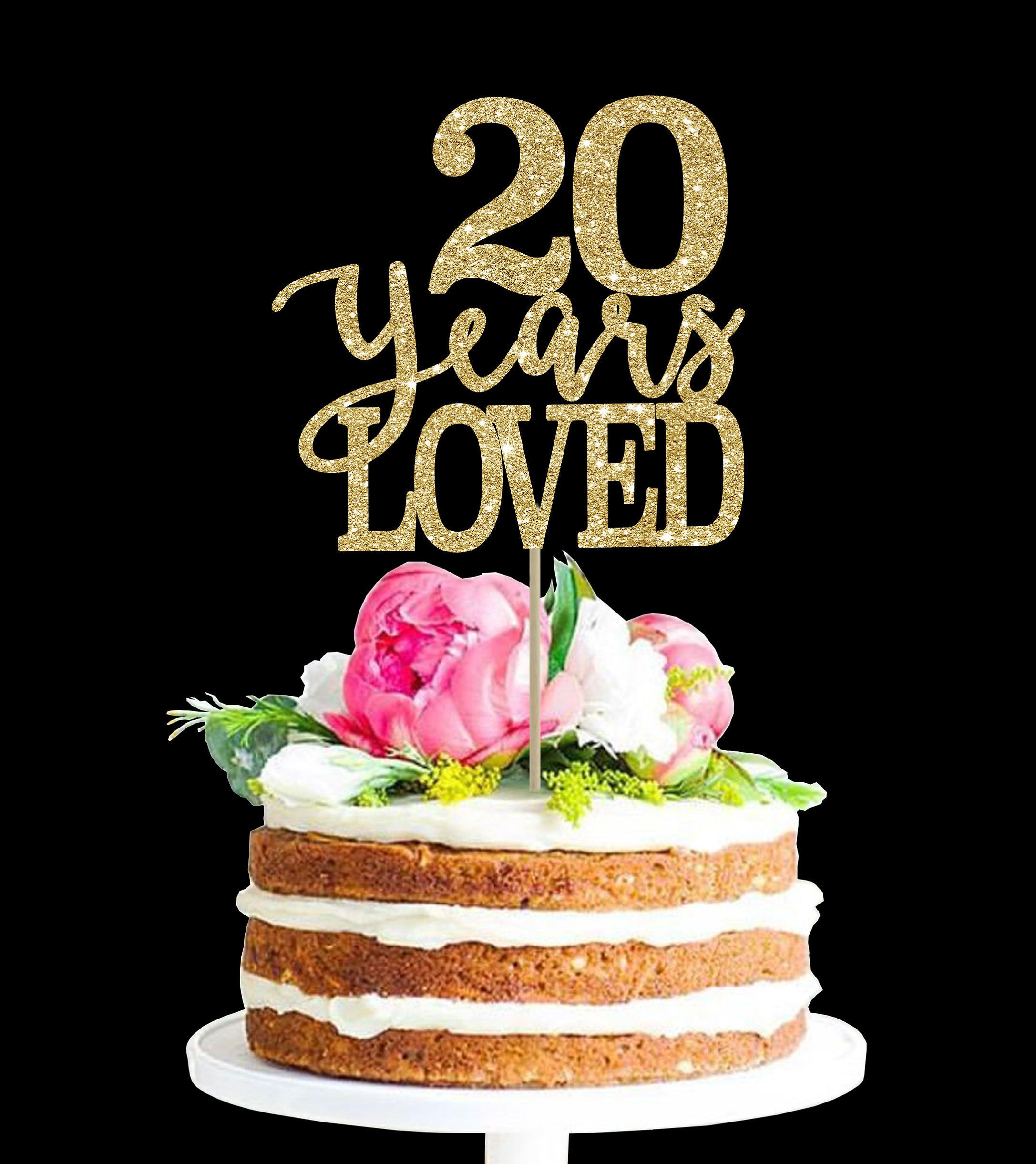 Details 77 20th Anniversary Cake Topper Super Hot Vn