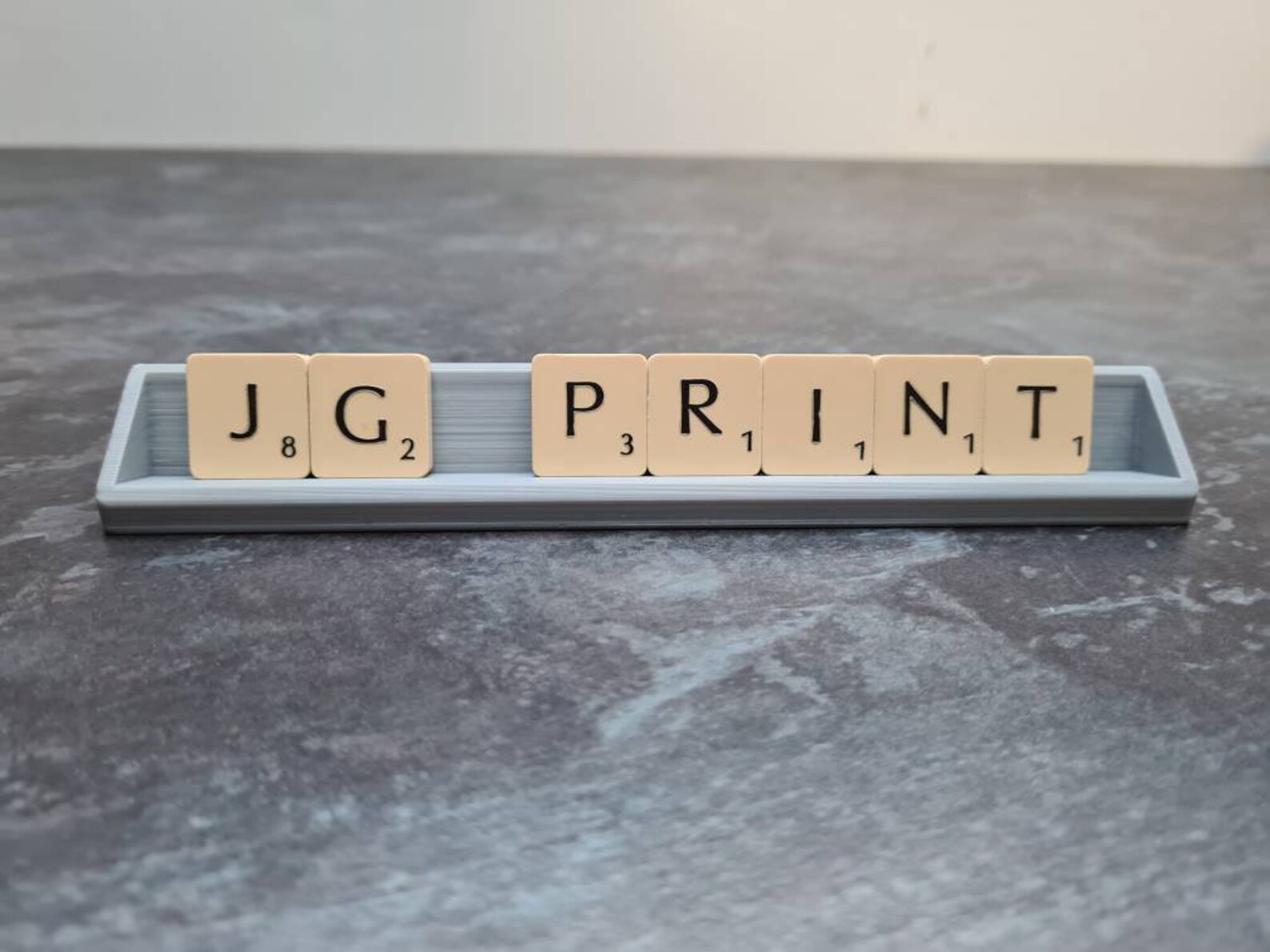 Personalised Scrabble Tile Holder 3D Printed Custom Gift - Etsy