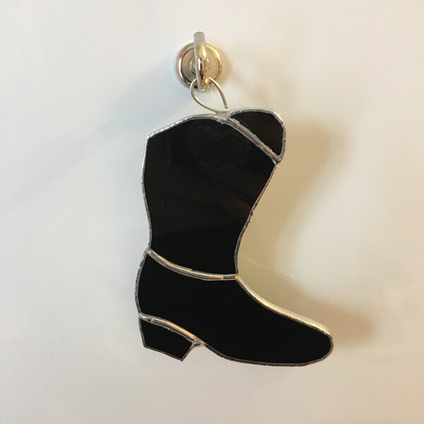 Stained Glass Cowboy Boot - Etsy