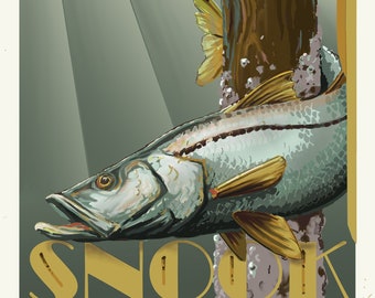 Saltwater fish art | Etsy