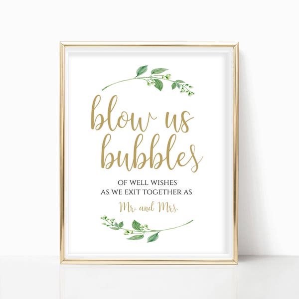 Wedding Bubble Sign - Etsy