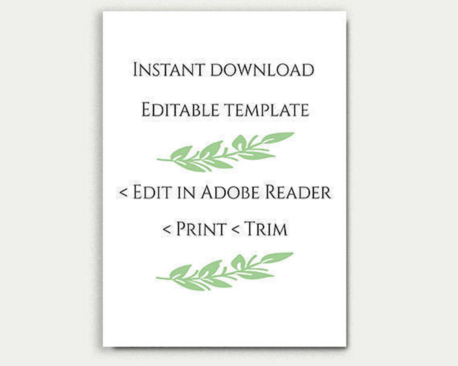 Printable Please Sign Template Please Sign Our Canvas | Etsy