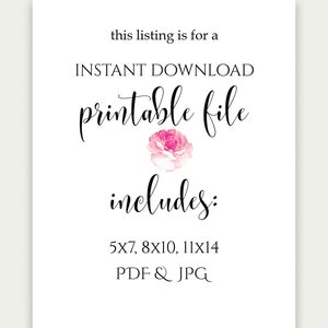 Printable Please Sign Template Please Sign Our Canvas, Guestbook, Globe ...
