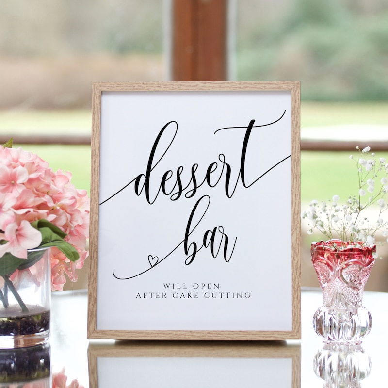 Dessert Table Signs - Etsy