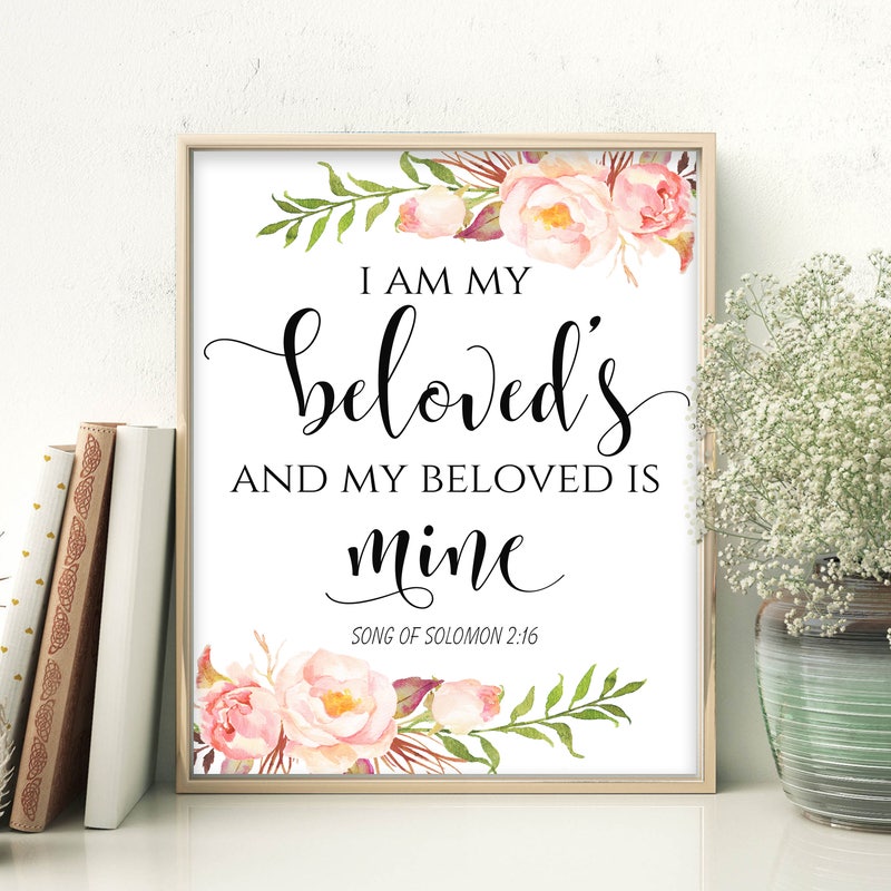 I Am My Beloved - Etsy