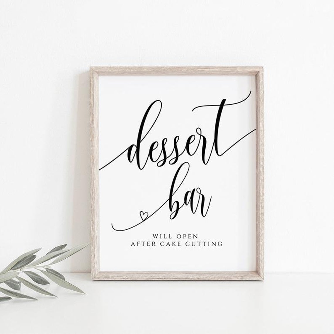 Dessert Bar Sign Printable Dessert Table Sign Dessert Table | Etsy