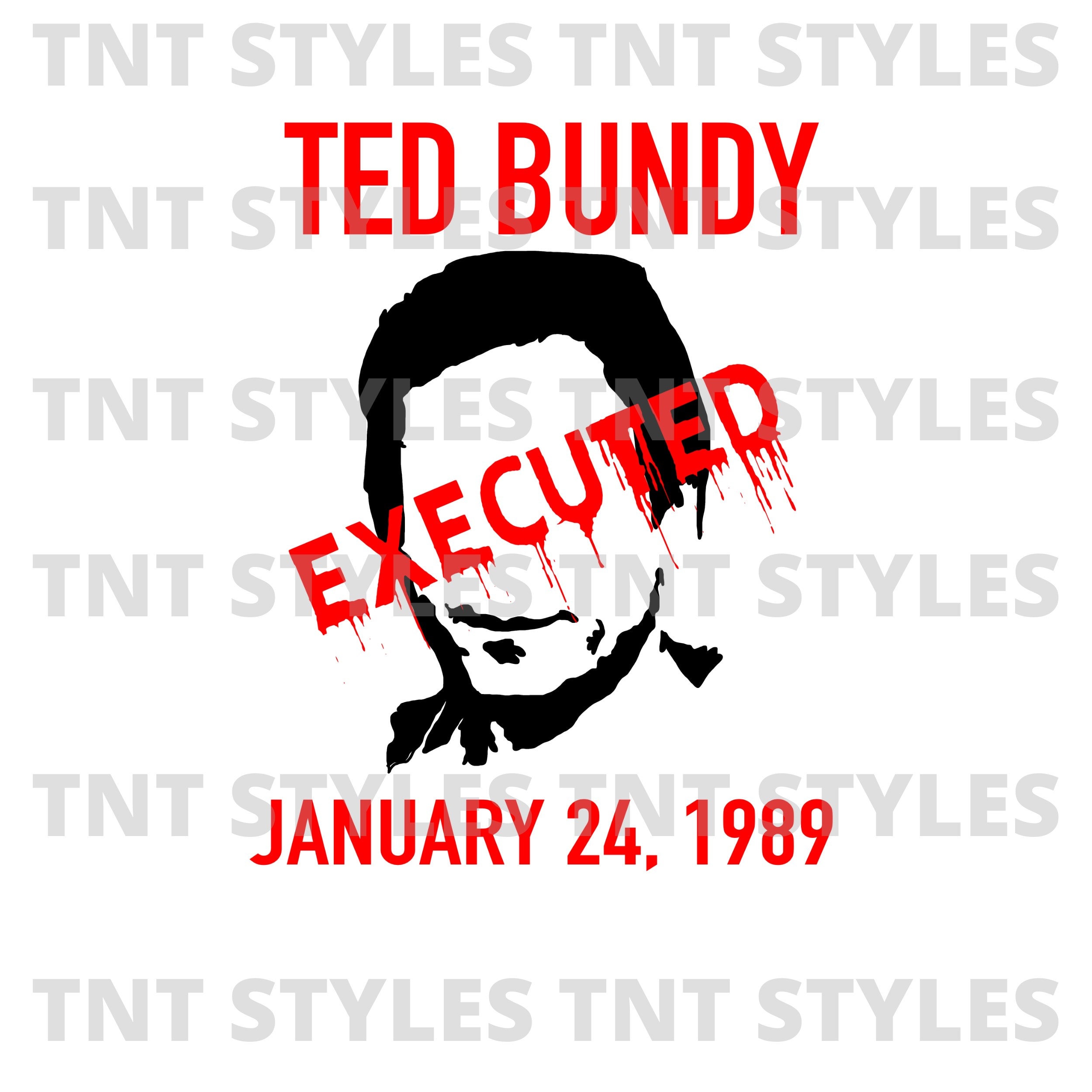 Ted Bundy Faceless Executed Sentenced to Death DEAD - Etsy