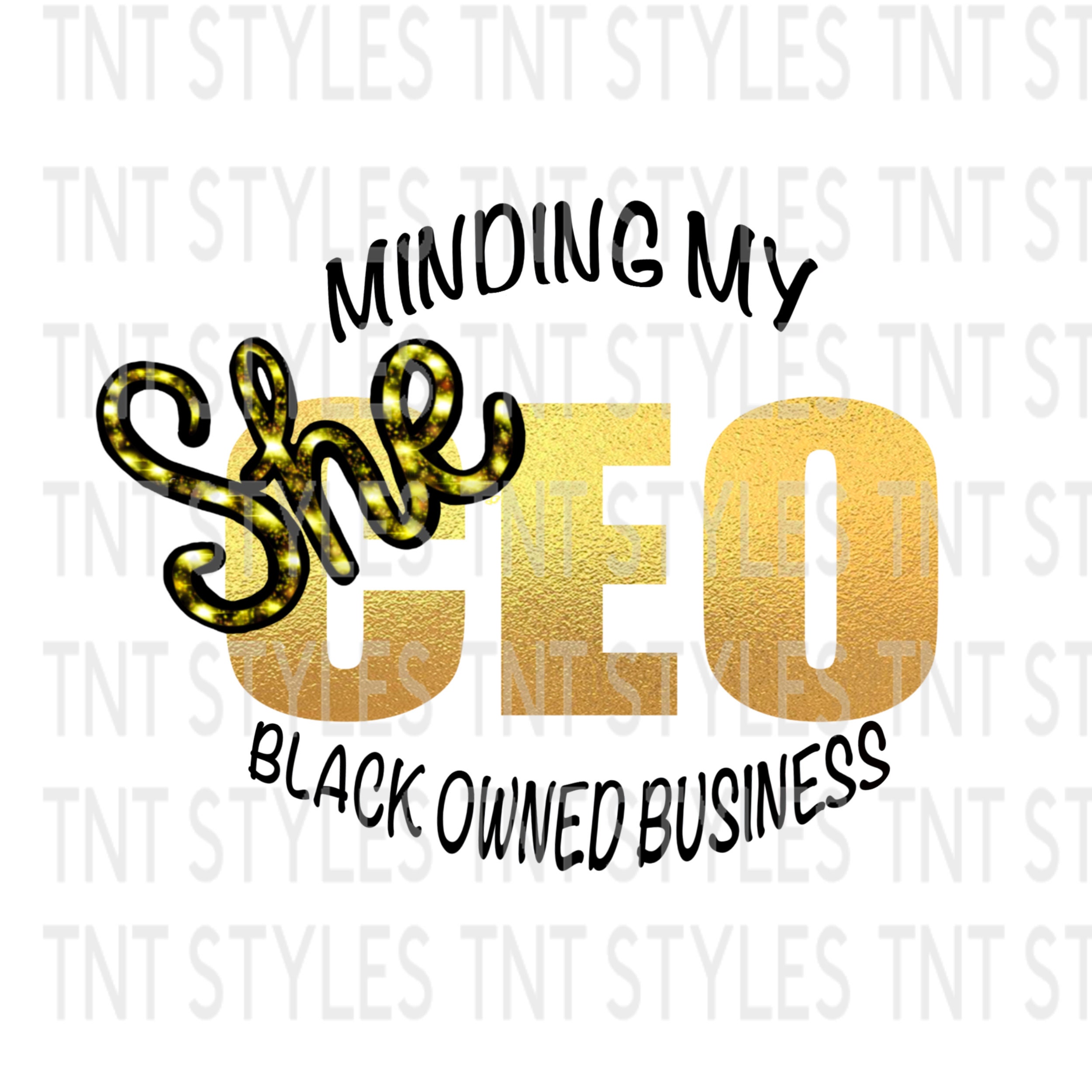 CEO Minding My Black Owned Business PNG Instant Download, Support Black ...