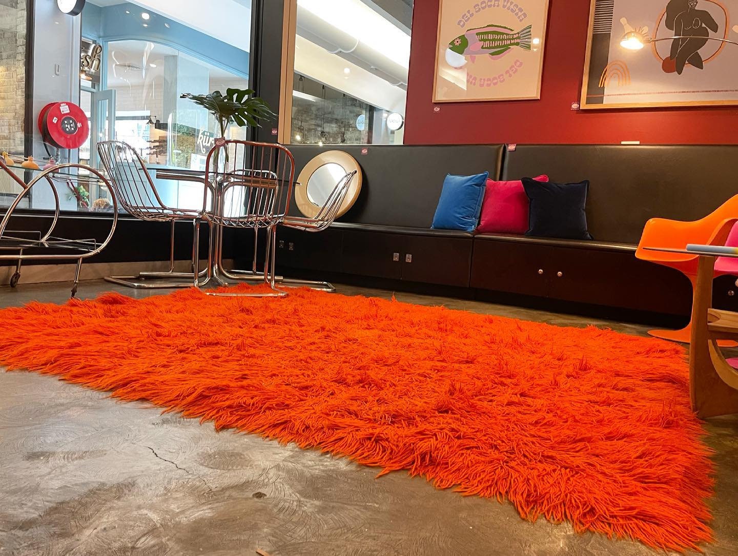 Floor & Rugs Premium 3 wool pile Great color Beautiful 5' x 7' Retro ...