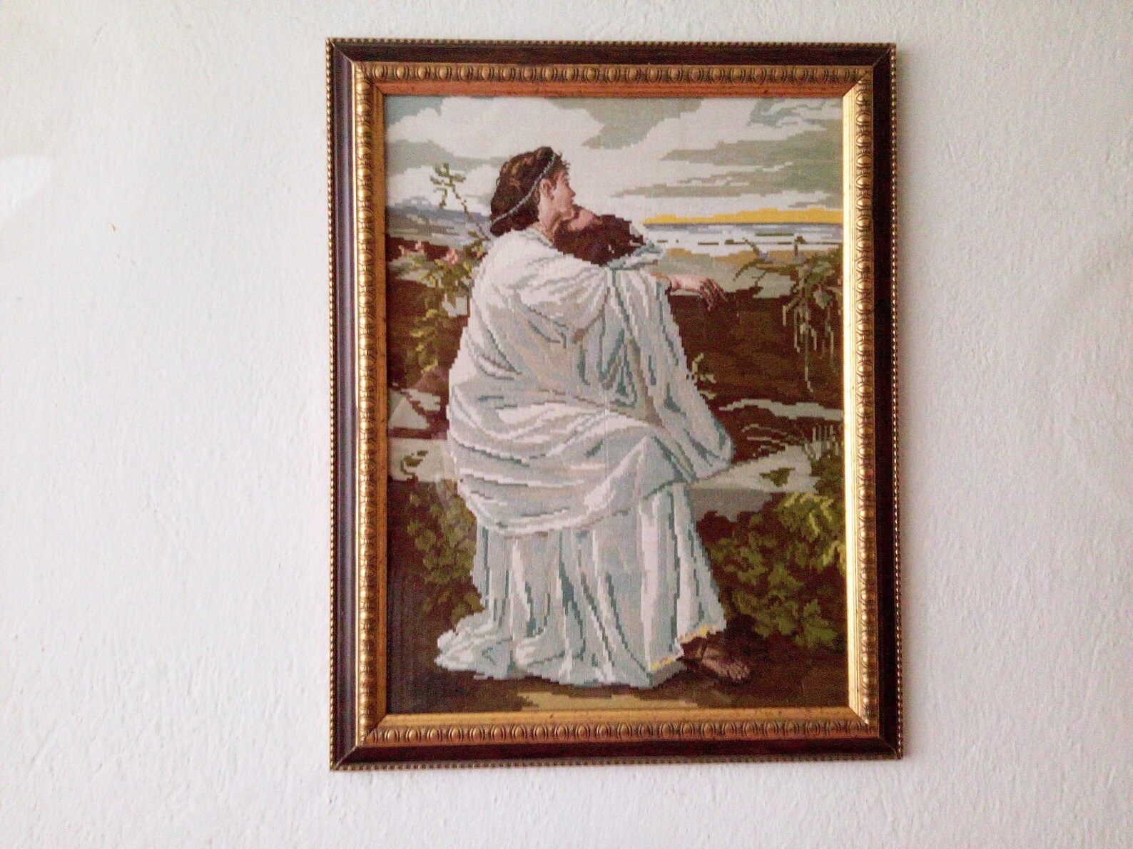 Vintage Gobelin Tapestry/ Original Wiehler Gobelin/ Cross Stitch ...
