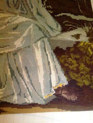Vintage Gobelin Tapestry/ Original Wiehler Gobelin/ Cross Stitch ...