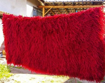 Red Vintage Sofa - Etsy