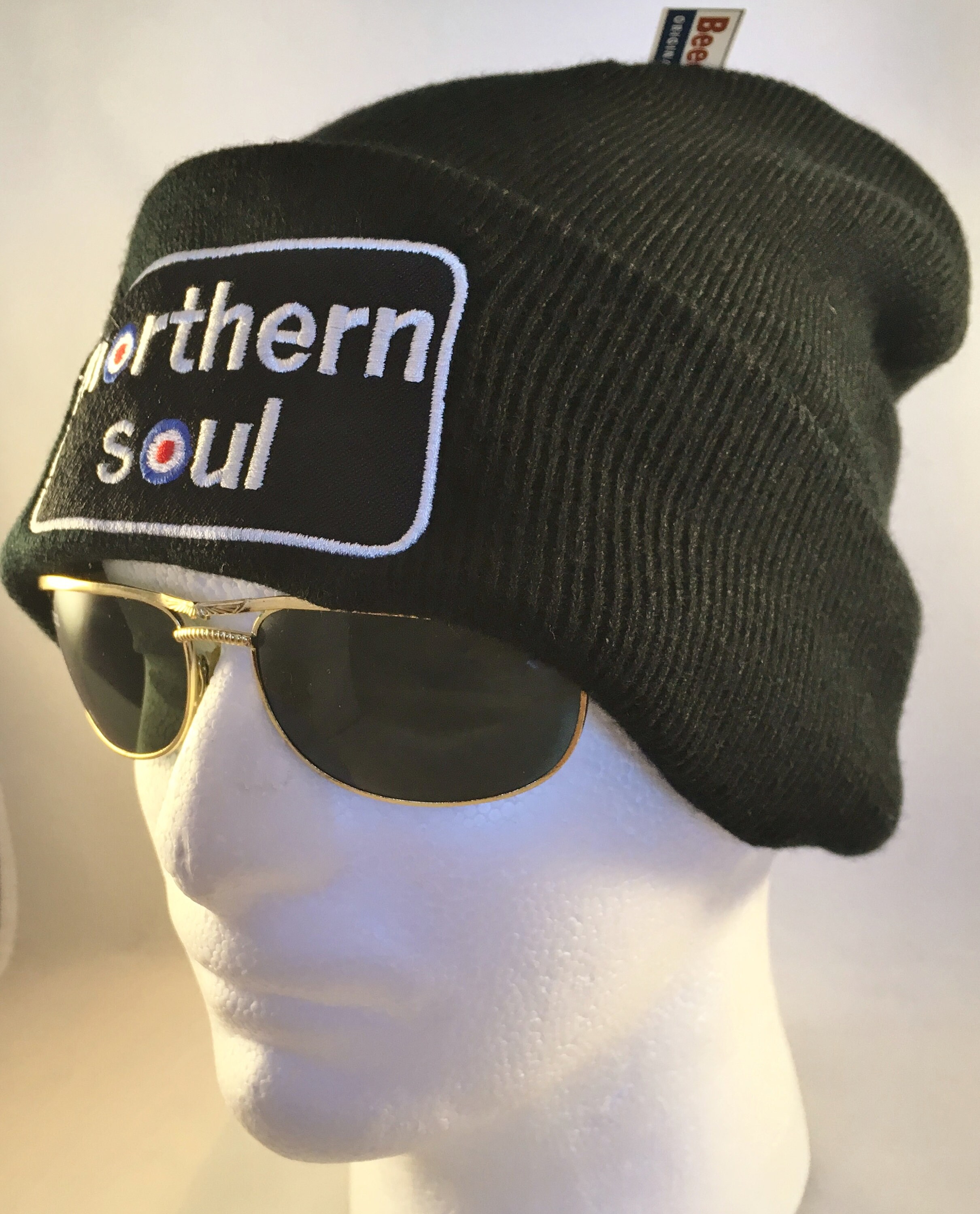 Northern Soul Keep the Faith KTF Embroidered Mod Targets Badge Not ...