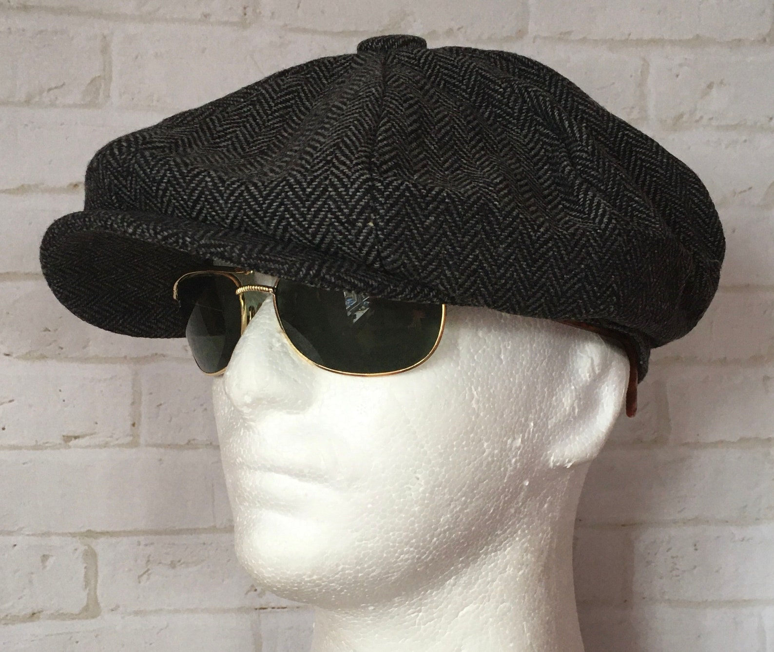 Peaky Blinders Inspired Razor Blade Unisex Flat Cap Tommy Arthur Thomas ...