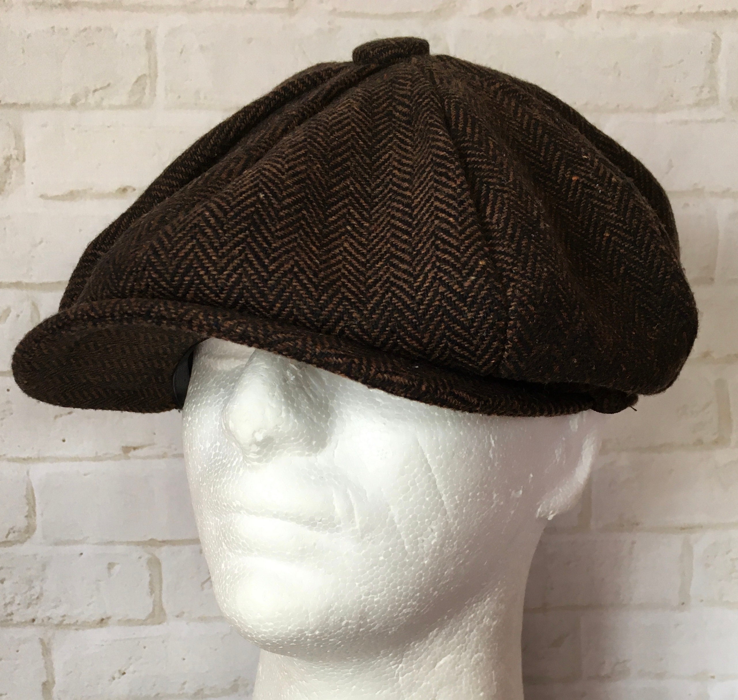 Cannon Peaky Blinders Flat Cap Tommy Arthur Thomas Shelby Casuals ...