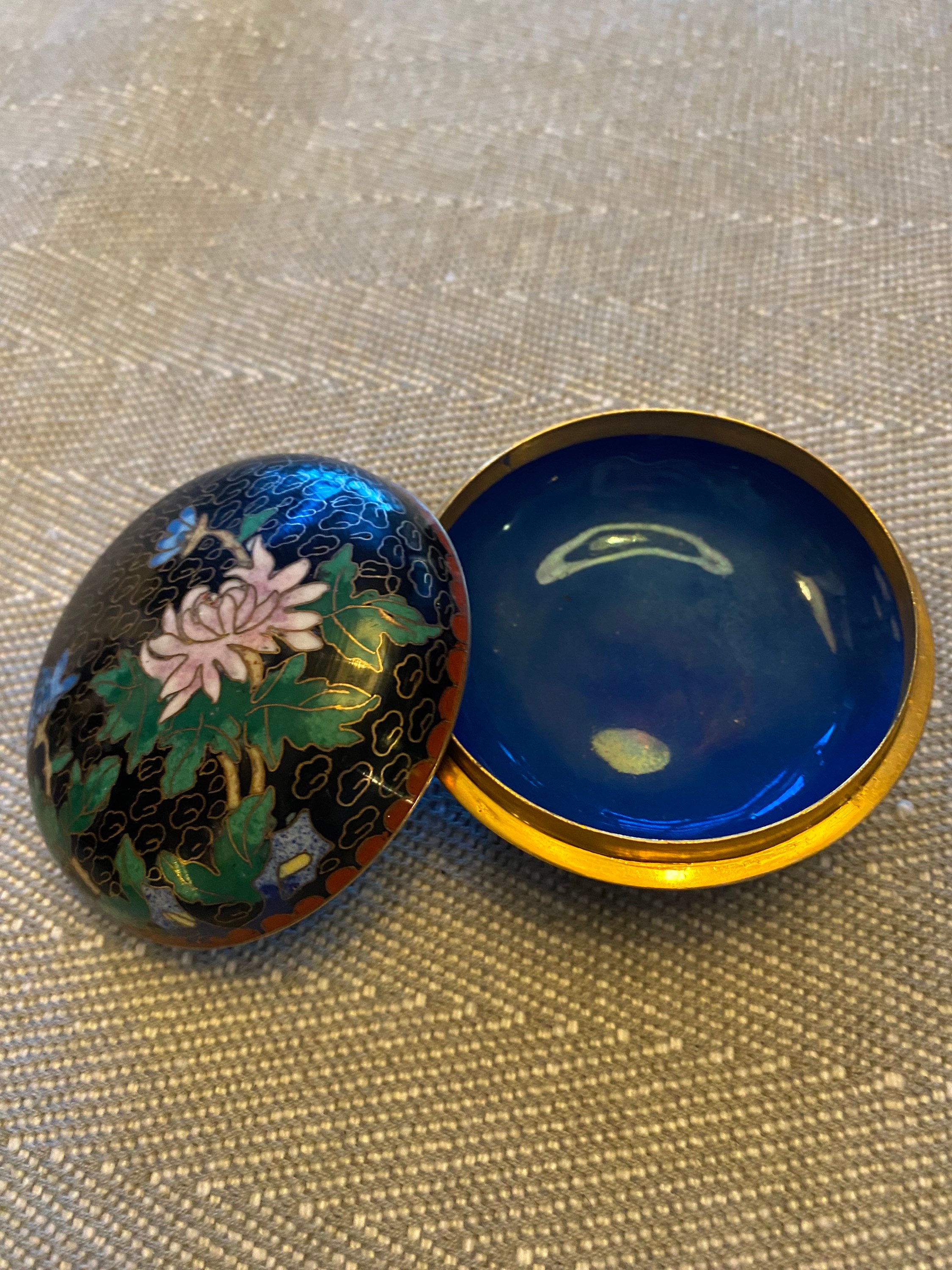 Chinese Cloisonne Box - Etsy