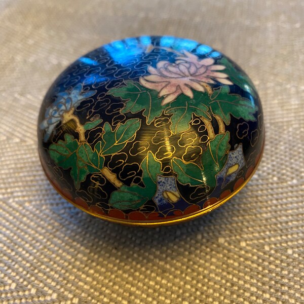 Cloisonne Box - Etsy