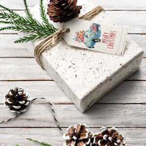 Christmas Gift Tags Printable Watercolor Christmas Tags - Etsy