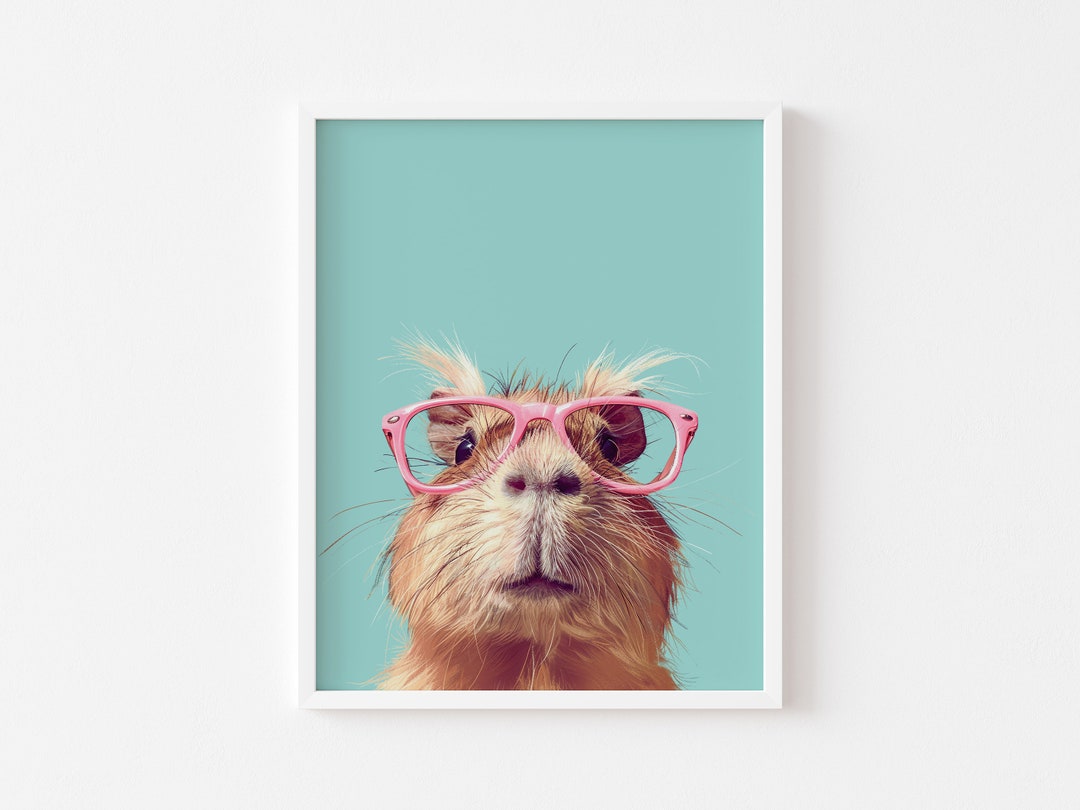 Printable Capybara Wall Art, Capybara Decor, Wall Decor, Capybara Art ...
