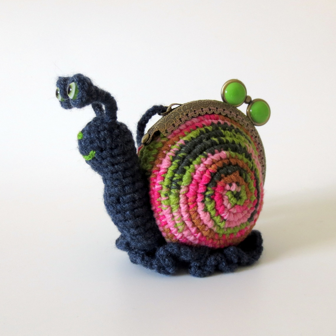 Snail coin purse Cute small bag snail Gift for girls | Etsy