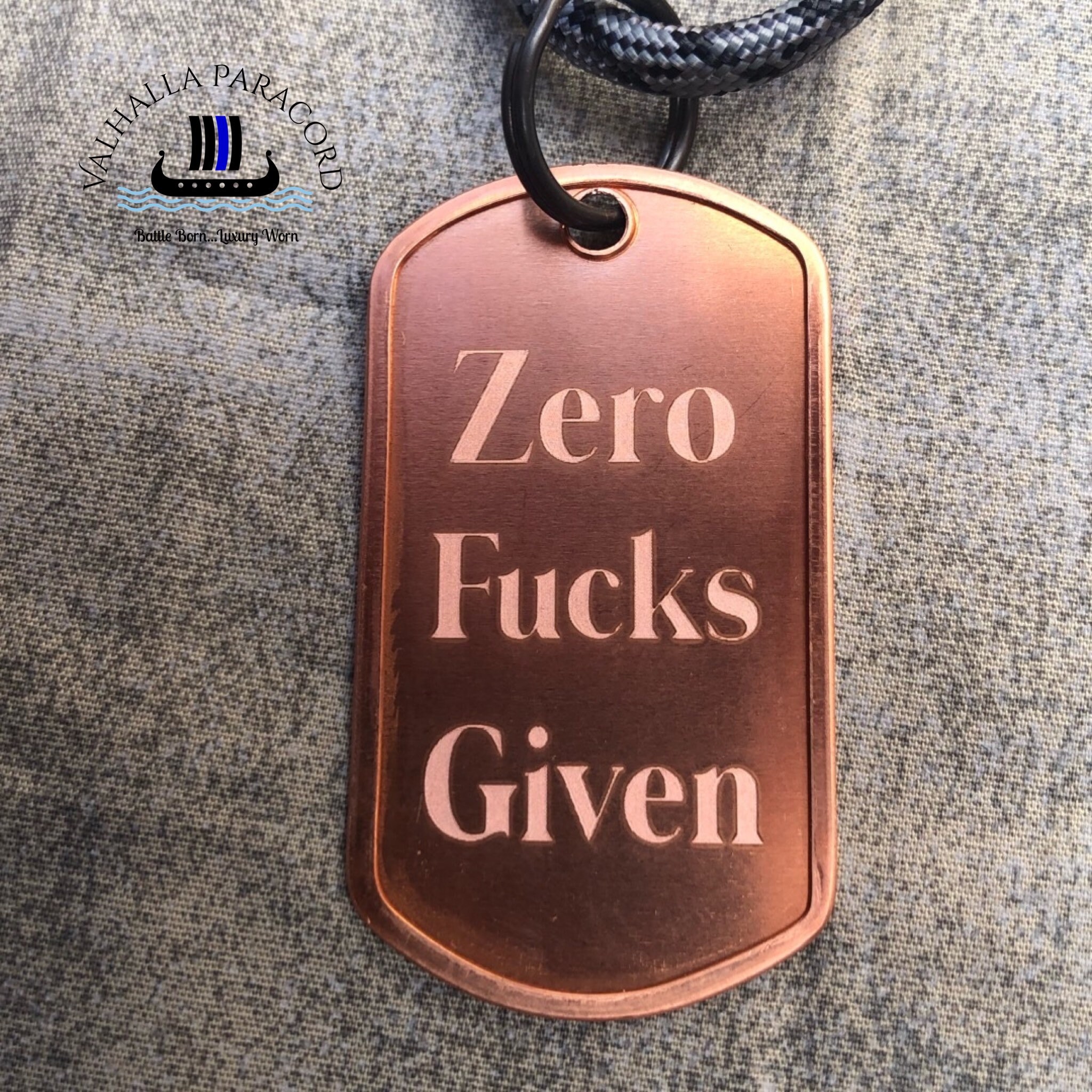 Laser Engraved Copper Dog Tag - Etsy