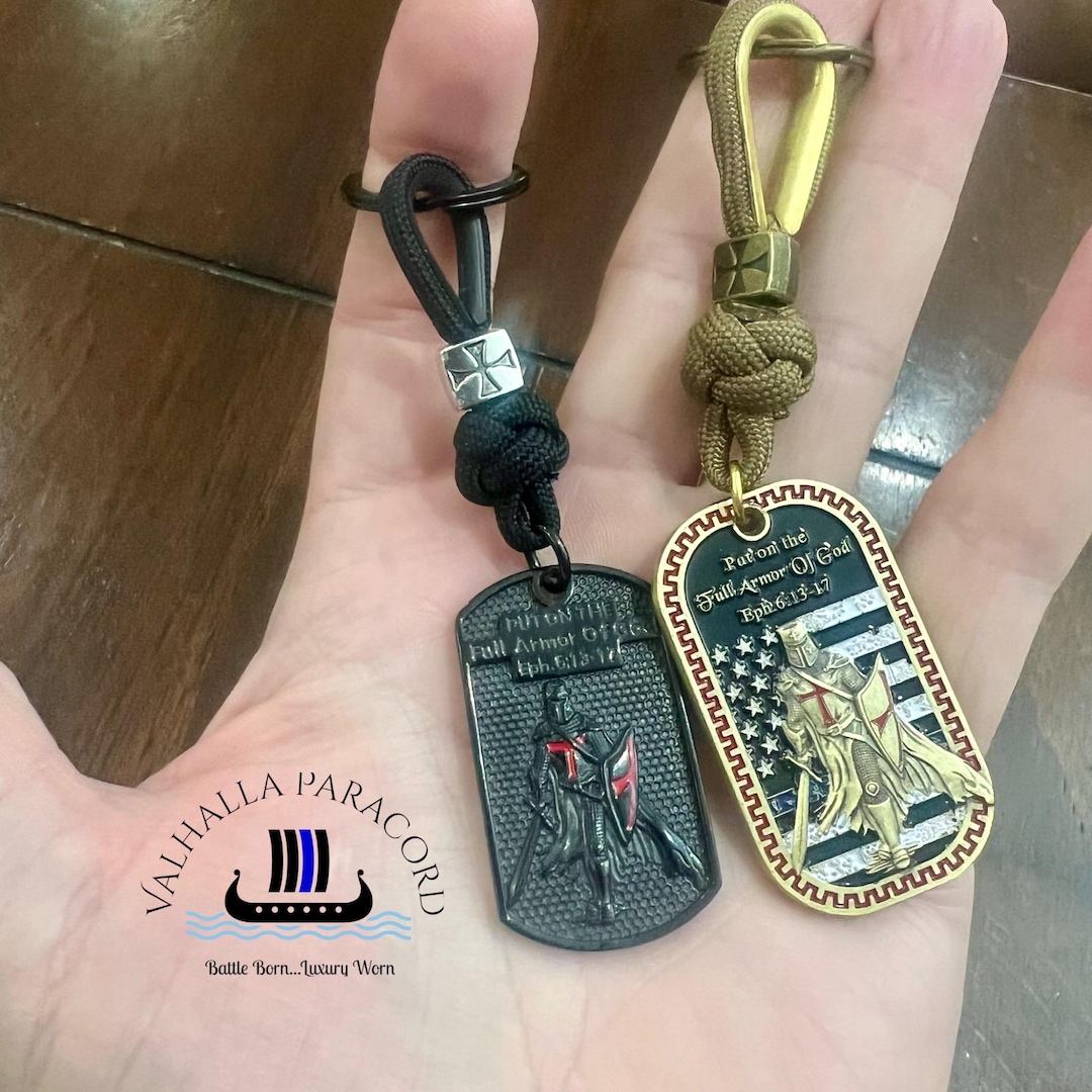 Armor of God Paracord Keychain - Etsy