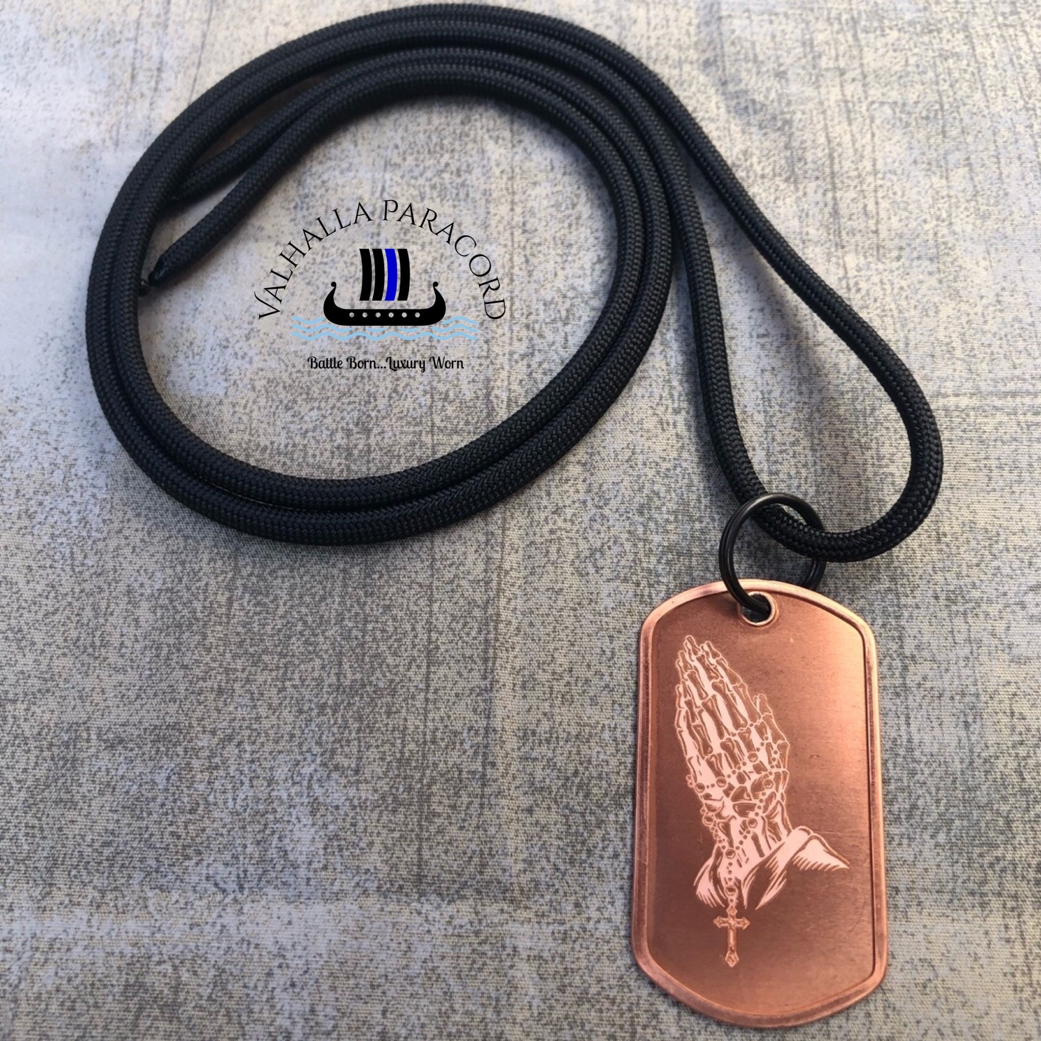 Laser Engraved Copper Dog Tag - Etsy