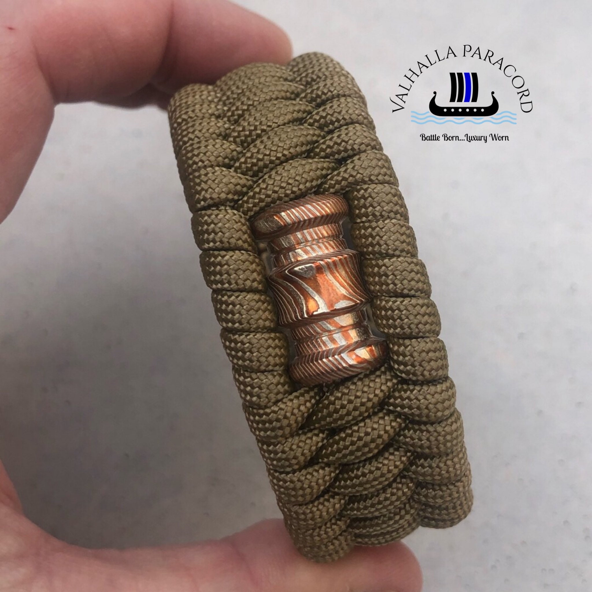Exotics Line Combat Bracelet - Mokume Edition - Etsy