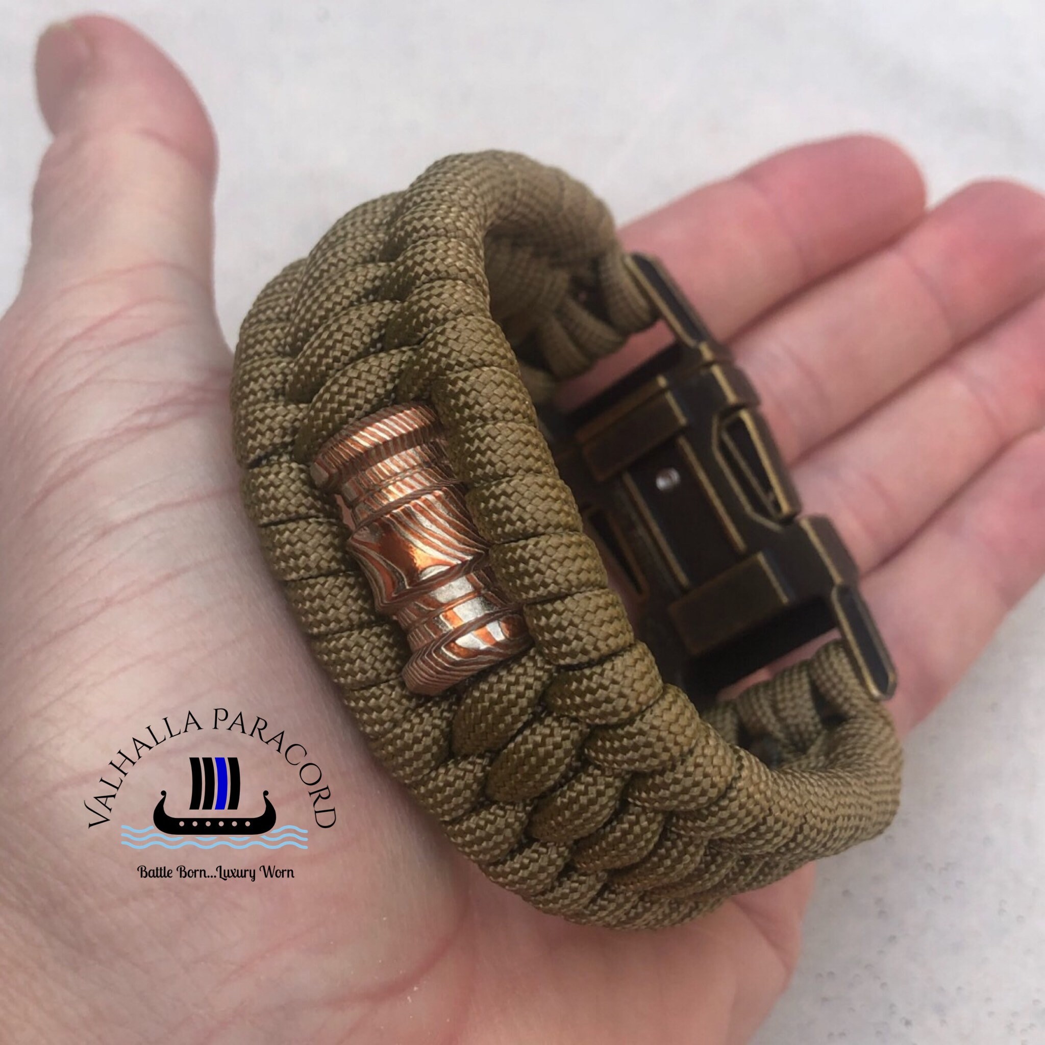 Exotics Line Combat Bracelet - Mokume Edition - Etsy
