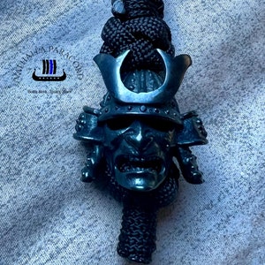 Samurai & Ronin Skull Lanyard Set - Murdered-out - Etsy