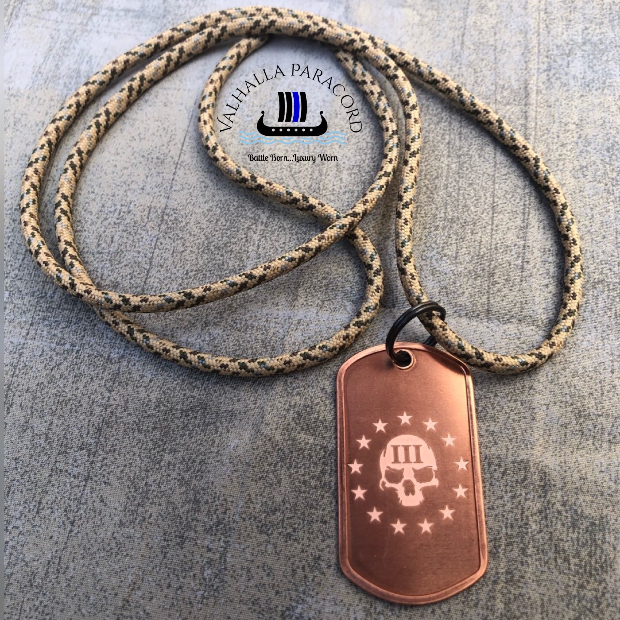 Laser Engraved Copper Dog Tag - Etsy