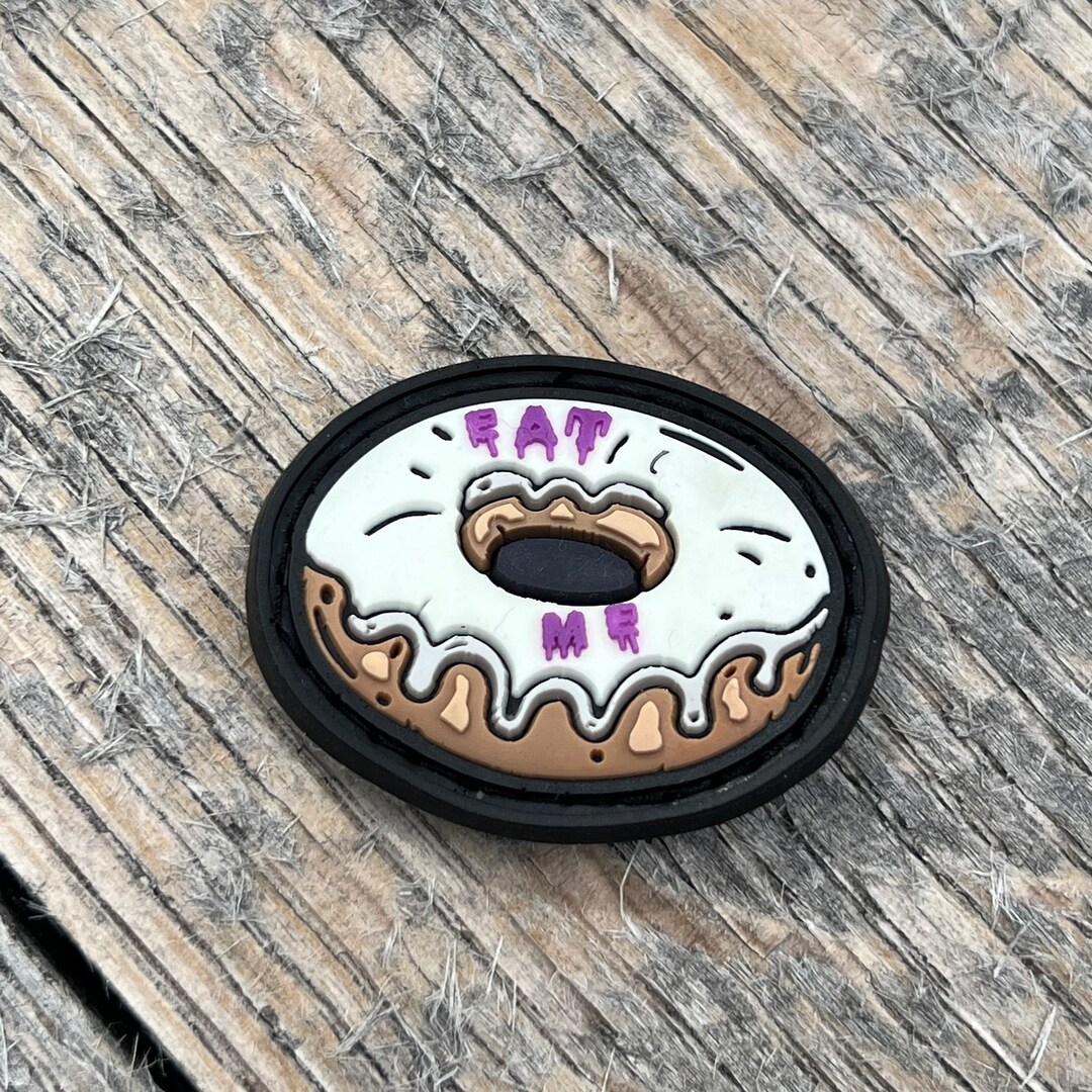 Exclusive Morale Patch - Eat Me Donut / Glownut Ranger Eye - Etsy