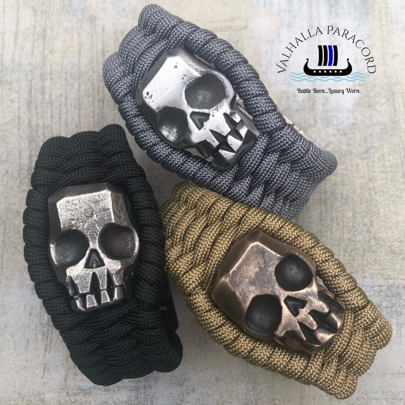 Skull Bracelet - Etsy