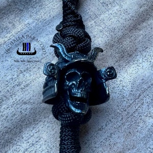Samurai & Ronin Skull Lanyard Set - Murdered-out - Etsy