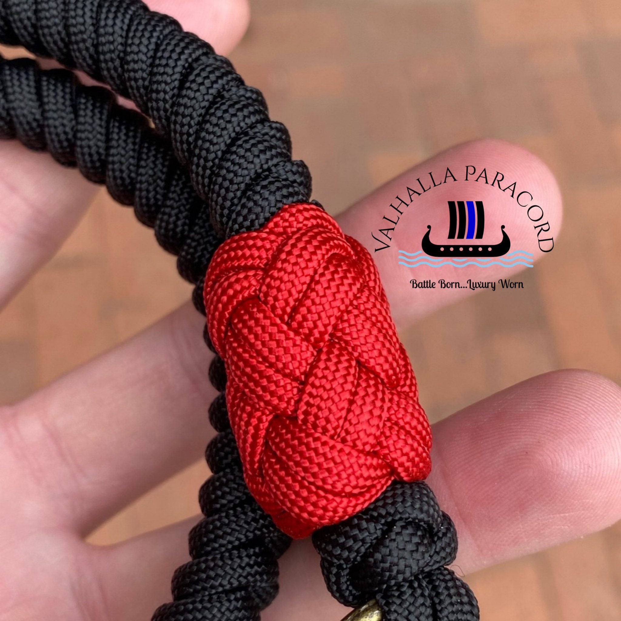 Paracord Wallet Chain Turkshead Edition - Etsy