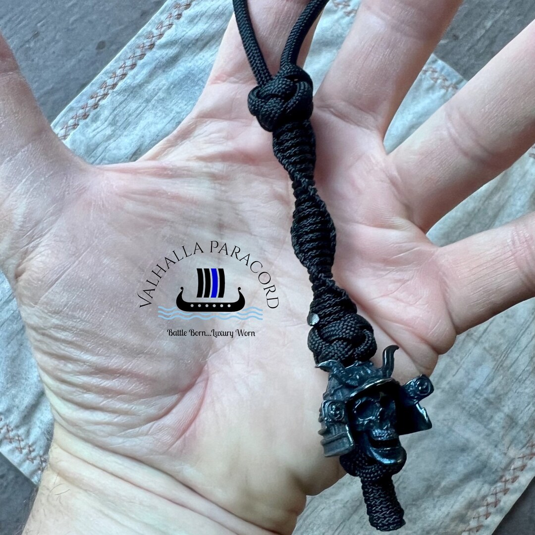 Ronin Skull Lanyard - Murdered Out - Etsy