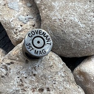 357 Magnum Bullet Casing CG Paracord Bead - Etsy