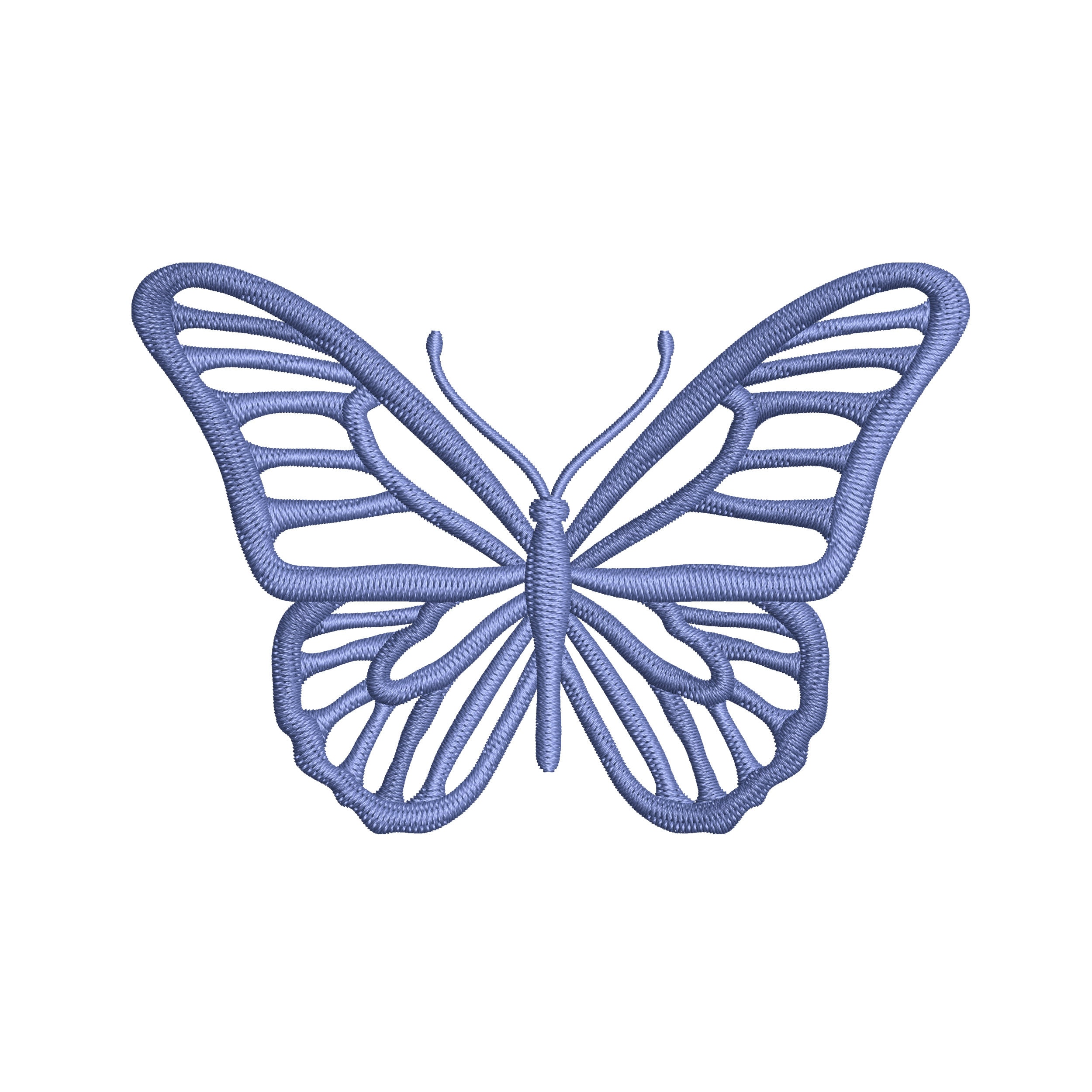 Butterfly Embroidery Design , Outline Butterfly Embroidery Pattern ...