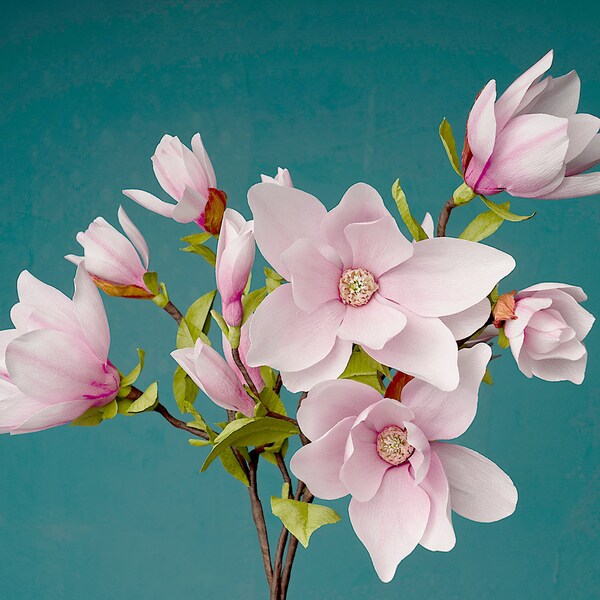 Magnolia Paper Flower Centerpieces - Etsy