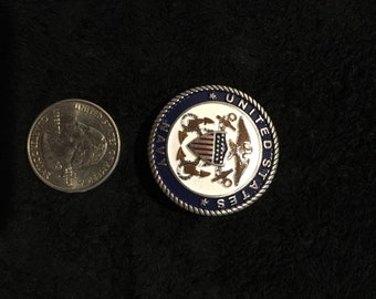 Us navy buttons | Etsy