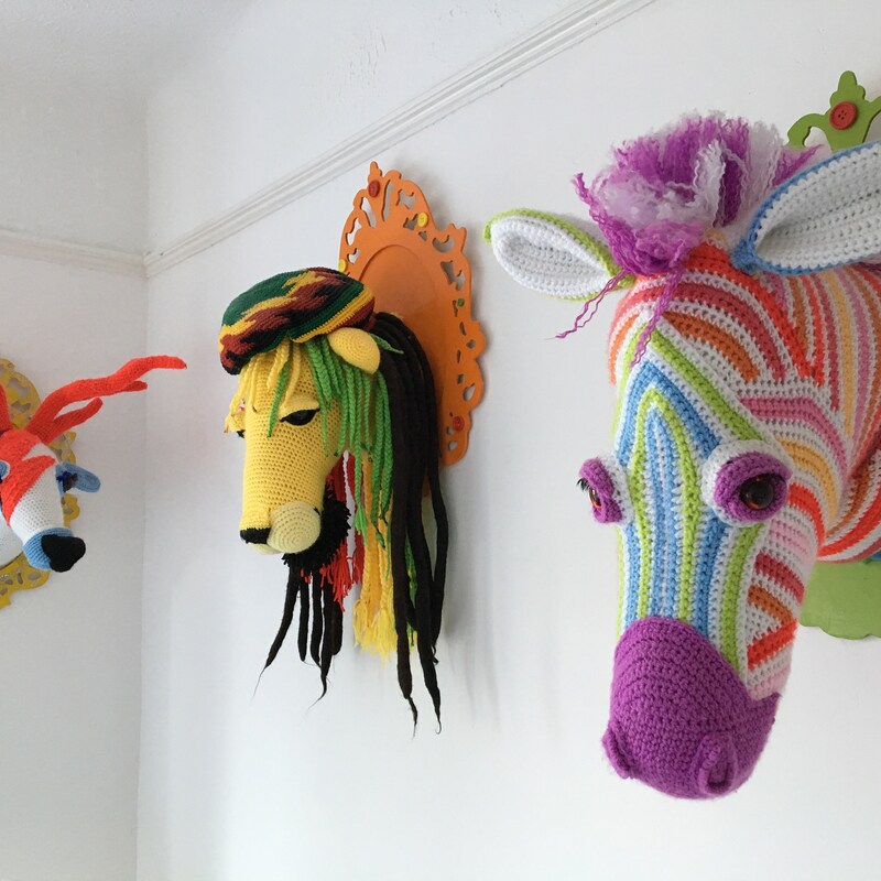 Crochet Animal Head - Etsy