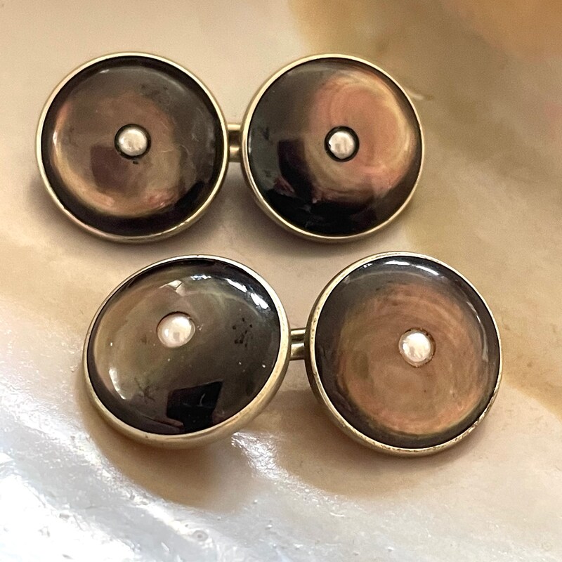 Beaded Cuff Links - Etsy