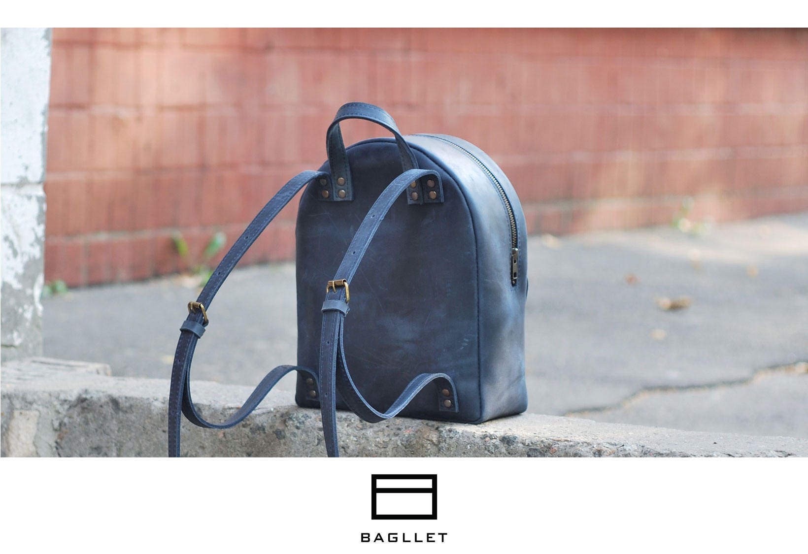 Leather Backpack P013s Handmade backpack women leather | Etsy