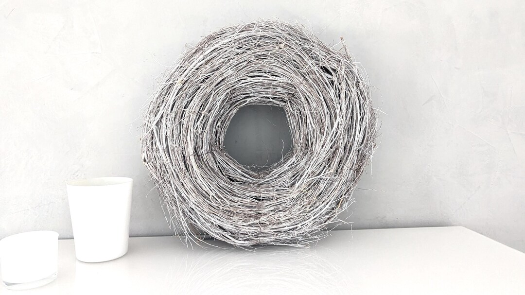 Large Advent Wreath, DIY Wreath, Sturdy Wreath, 55 Cm Wreath ...
