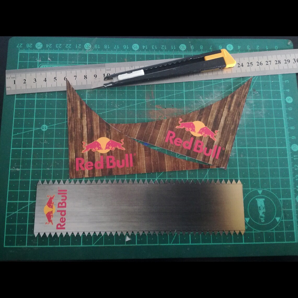 Printable Paper Craft Slope Style Red Bull Rampage Ramp for MTB ...